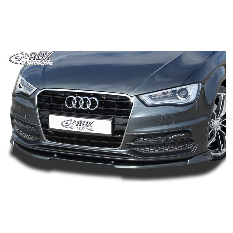 Lame de pare choc avant VARIO-X pour AUDI A3 8V, 8VA Sportback, 8VS berline S-Line / S3 -2016 ...